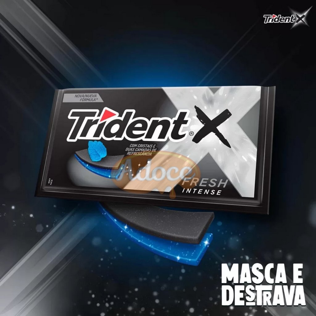 Trident Fresh Intense 21unX8g
