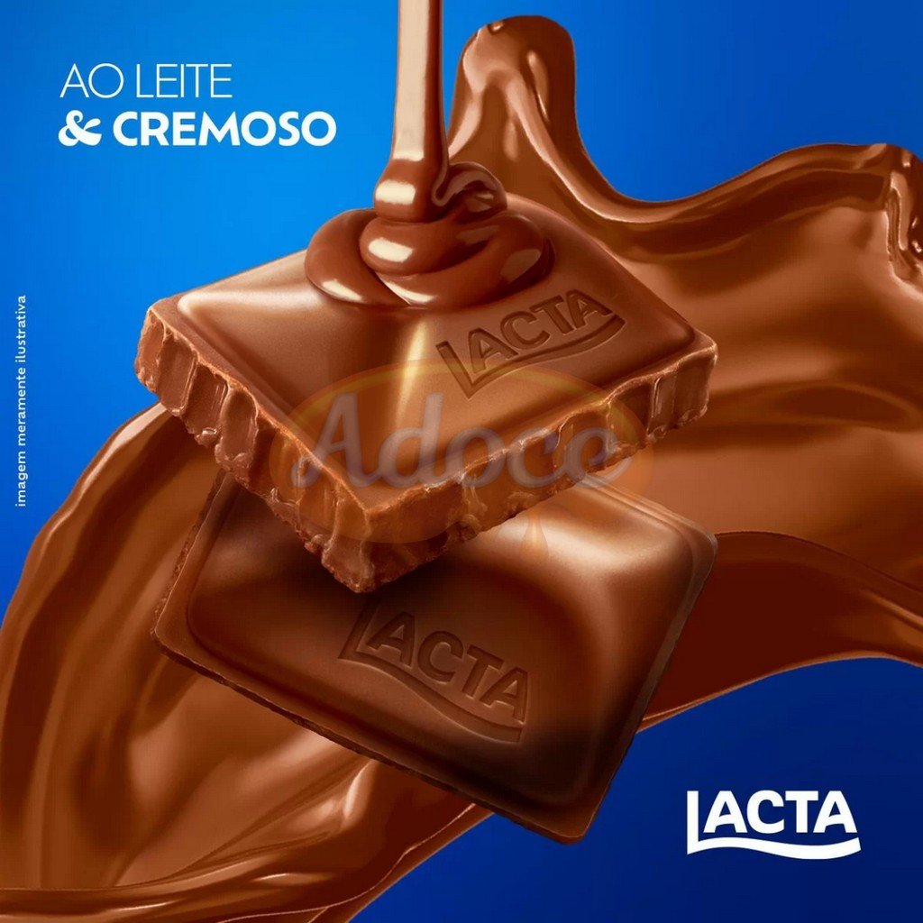 Chocolate Lacta - Ao Leite 80g