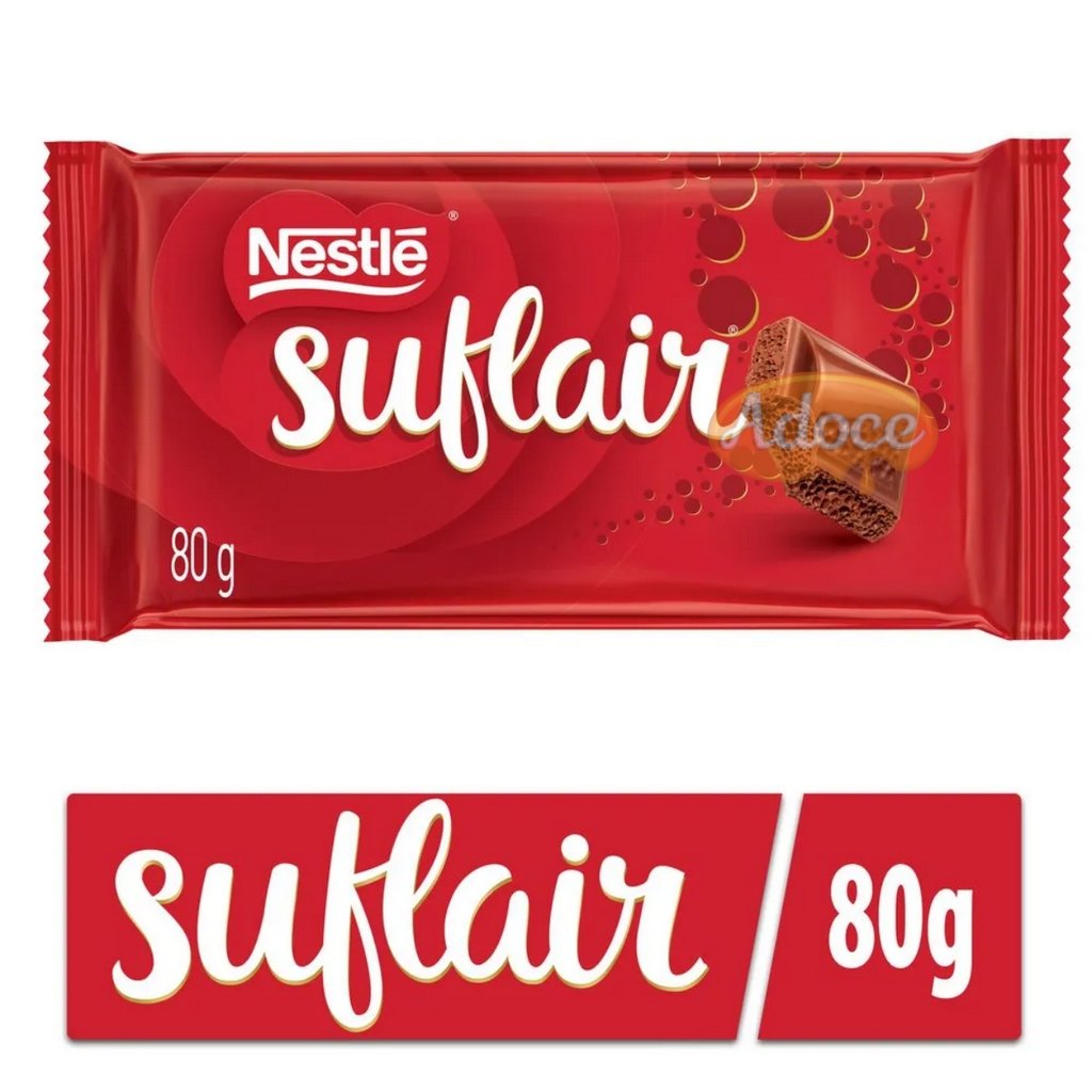 Chocolate Nestlé Suflair Ao Leite - 80g